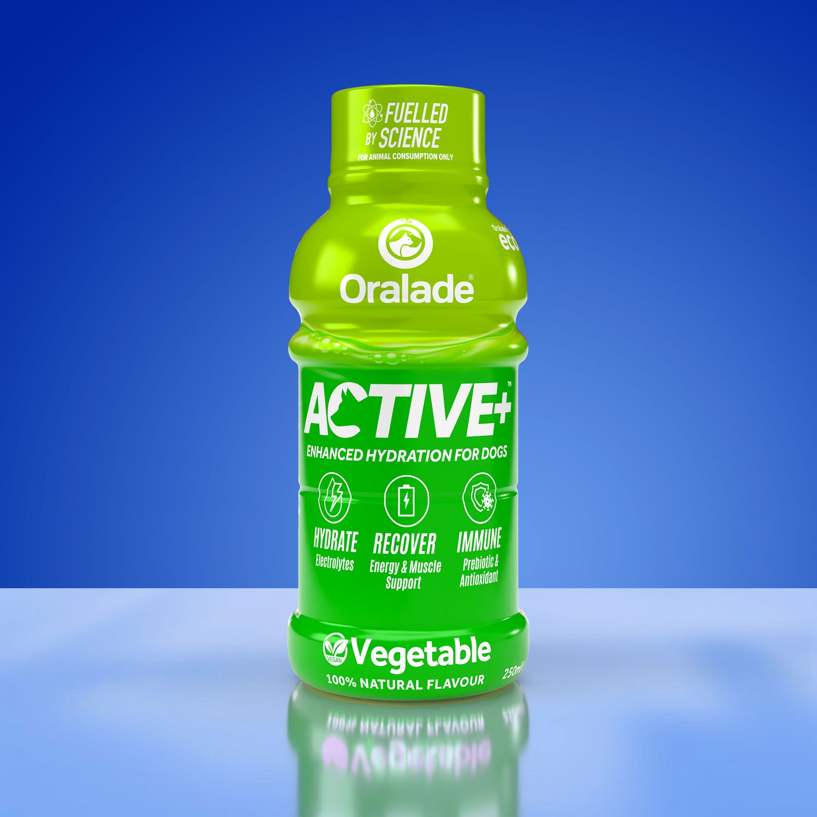 Oralade Active+ Vegetable | Fast Pet Hydration & Energy Drink | 250ml